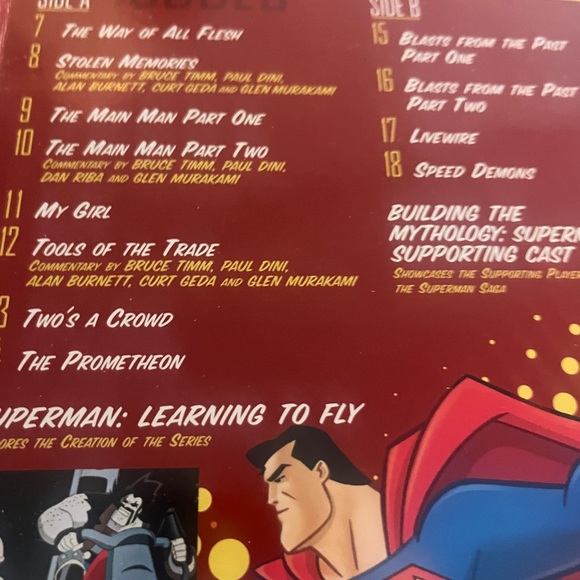 Warner Bros. | Media | Superman Animated Series Volume One Dc Comics ...